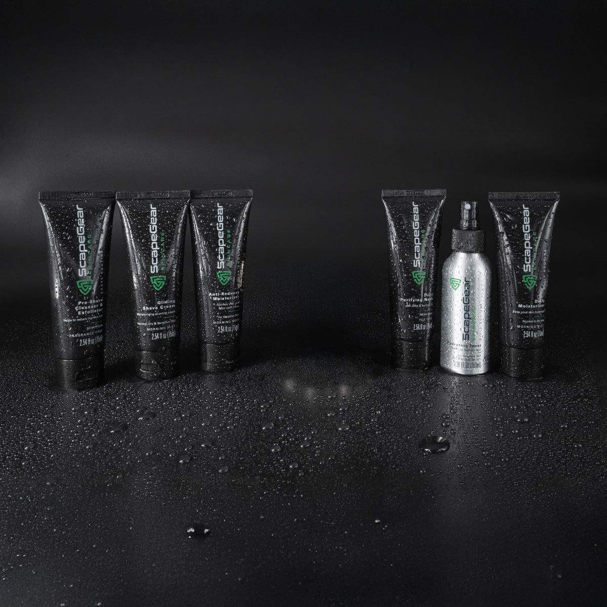 Daily & Shaving Routine Bundle - Refresh, Hydrate, and Protect Skin ...